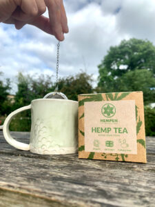 Organic Hemp Stem Tea - UK-grown organic hemp